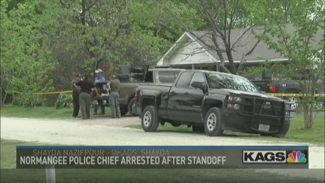 Standoff leads to Normangee Police chief's arrest | kcentv.com Standoff leads to Normangee Police chief's arrest | kcentv.com